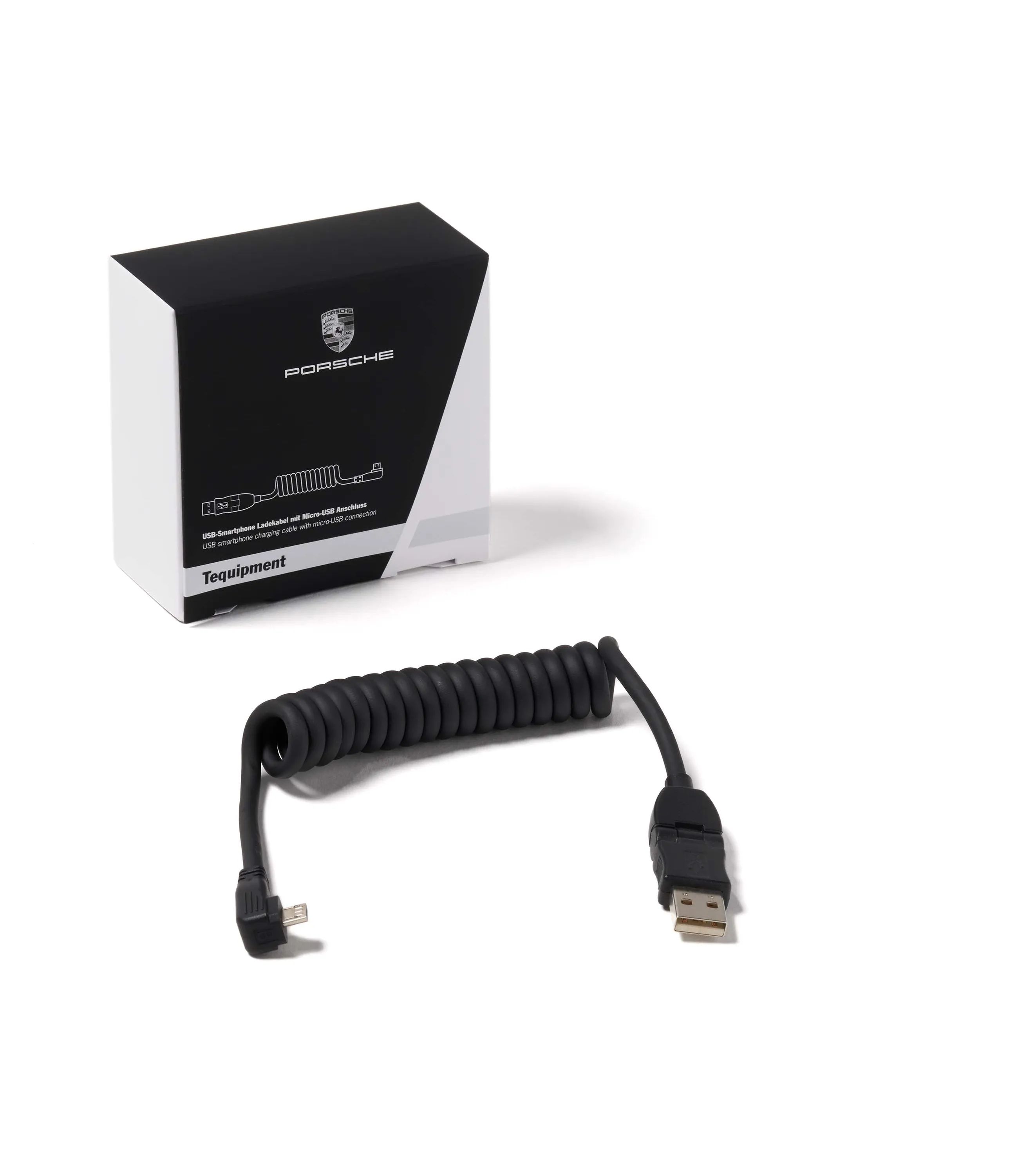 Porsche USB smartphone charging cable with micro USB connection ...