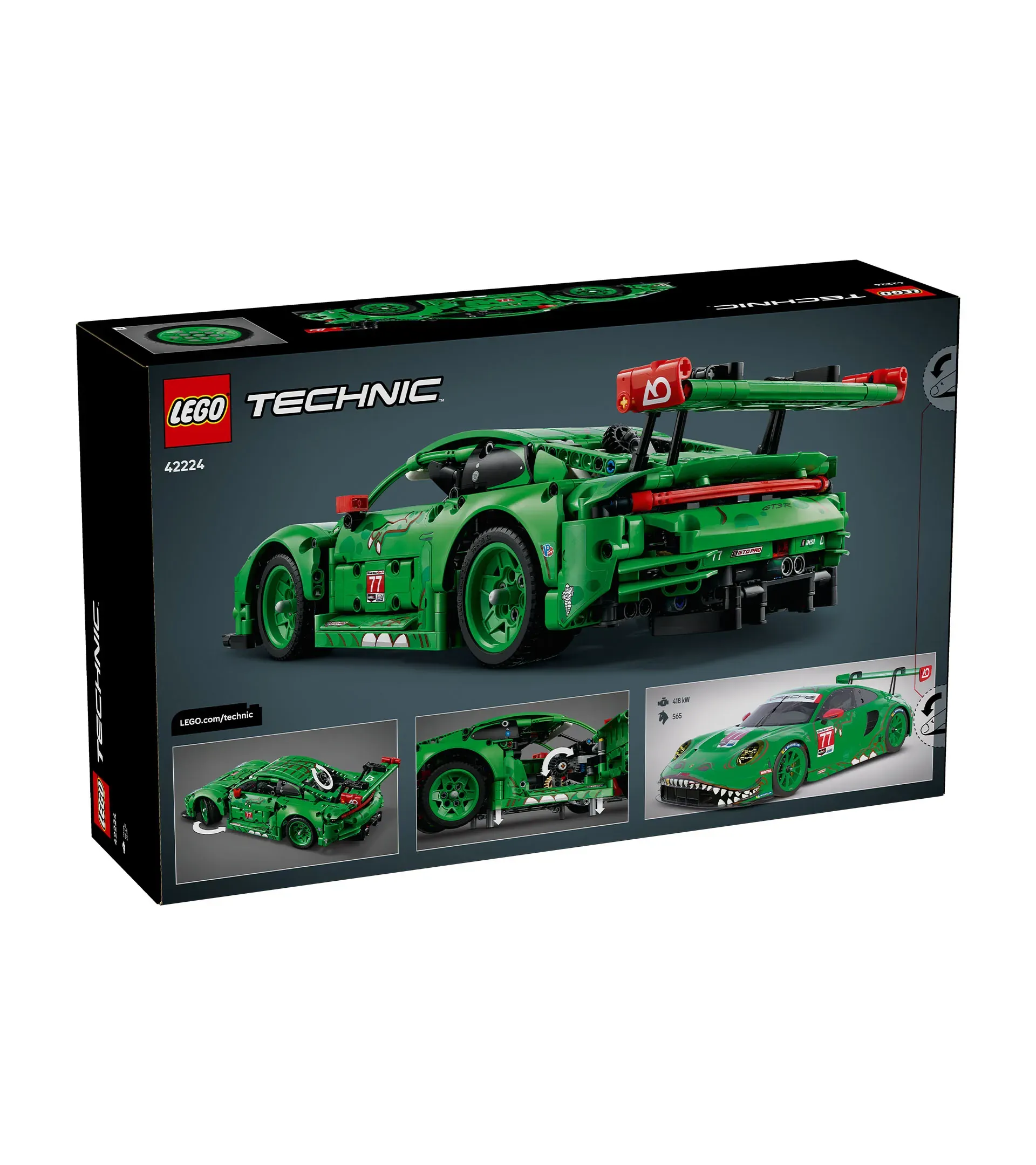 LEGO® Technic Porsche 911 GT3 R REXY AO Racing Race Car | PORSCHE SHOP