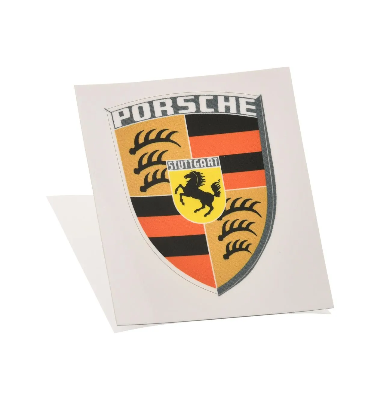 Porsche Hood Crest Sticker for RS Models | PORSCHE SHOP