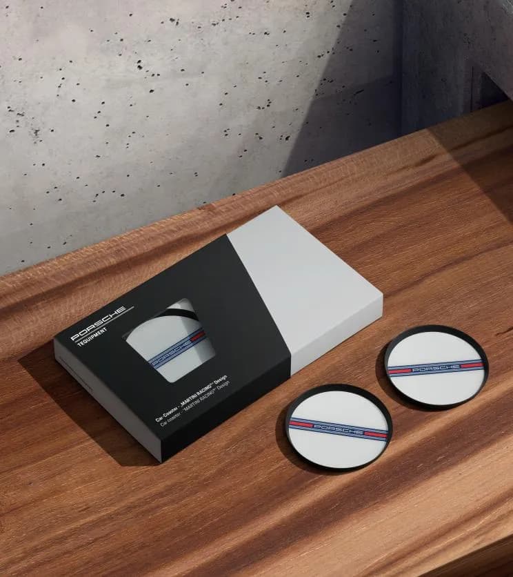 Car-Coaster im MARTINI RACING® Design | PORSCHE SHOP